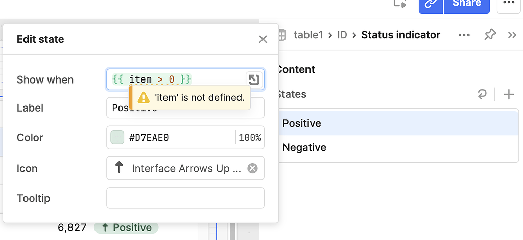 Item Not Defined In Column Status Indicator App Building Retool Forum