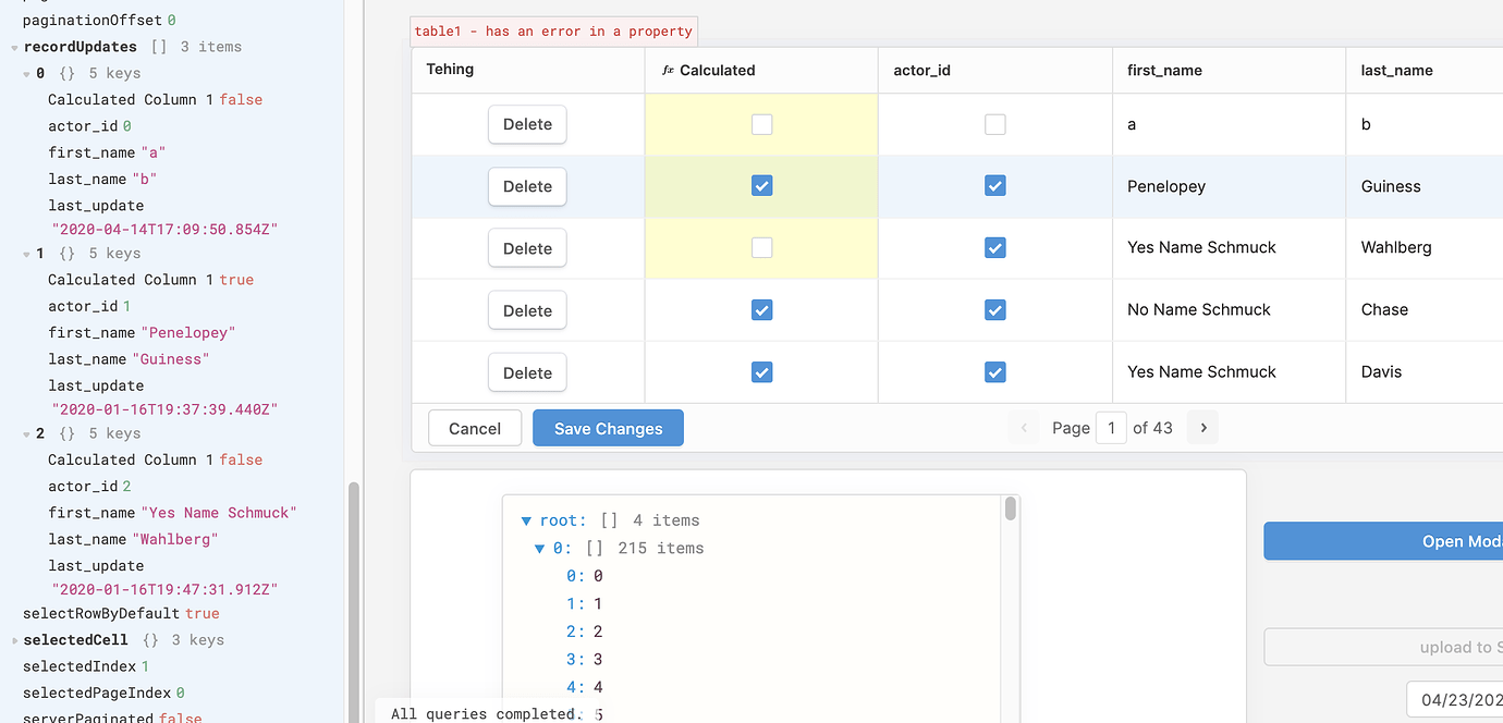 Accessing modified calculated columns in a table? - 💬 App Building - Retool Forum