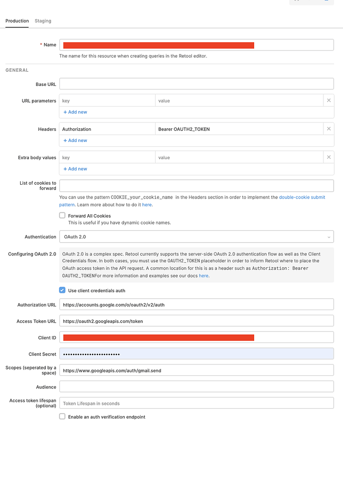 How do I Send Email From Retool Table w/ GMail API - 💬 Queries and Resources - Retool Forum