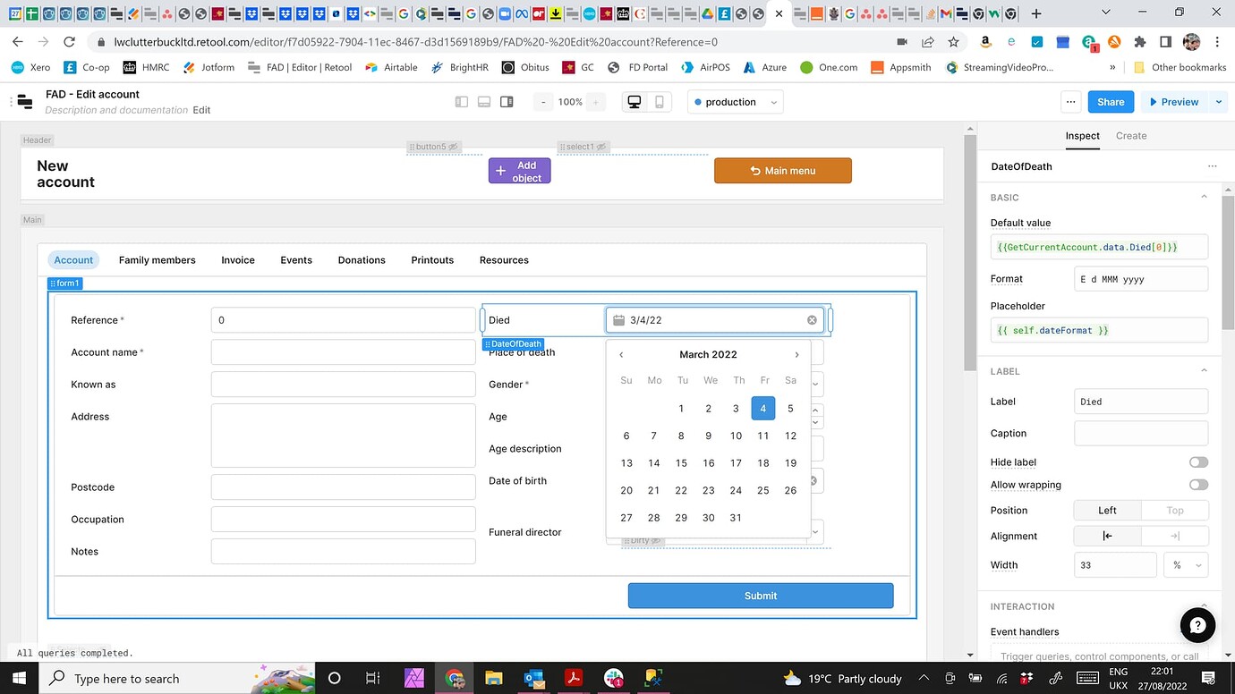 Entering Dates In Date Component 💬 App Building Retool Forum