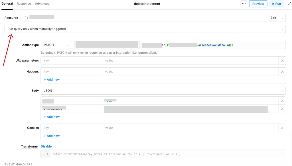 Manually Triggered Query Kept Running On App Load 💬 Queries And
