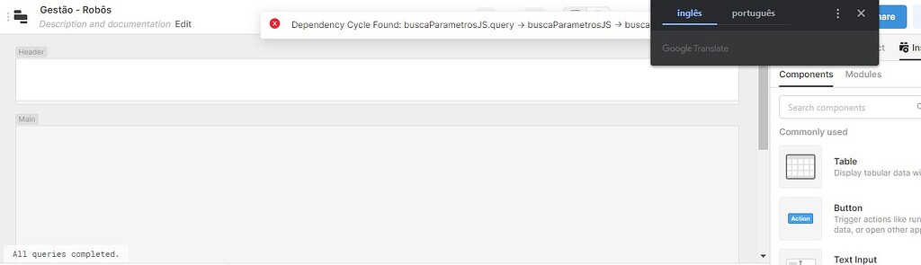 Circular dependency errors - 💬 App Building - Retool Forum Circular dependency errors - 💬 App Building - Retool Forum