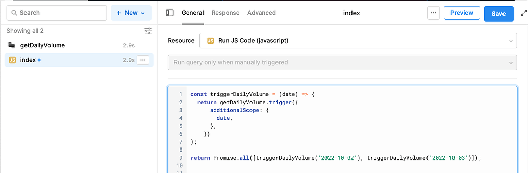 How To Trigger Query Manually With Dynamic Data 💬 Queries And Resources Retool Forum