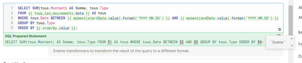 Use Select Value In Sql Statement 💬 Queries And Resources Retool Forum