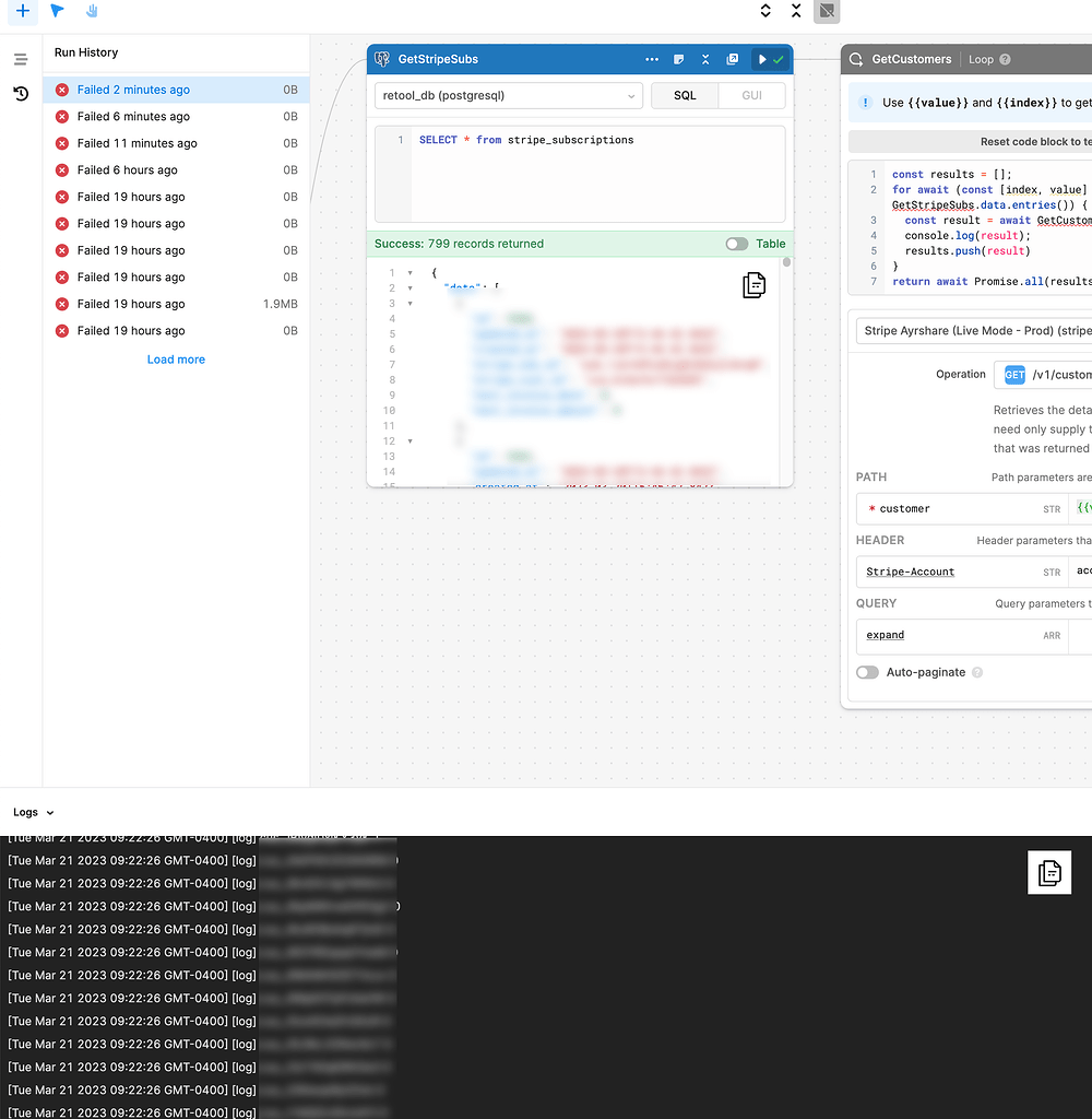 Copy / paste from workflows output and logs - 💬 Feature Requests - Retool Forum