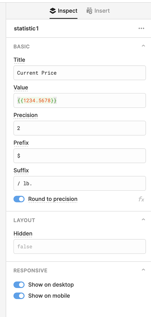 Why I Cant Set Statistics Secondary Properties Community Show And Tell Retool Forum