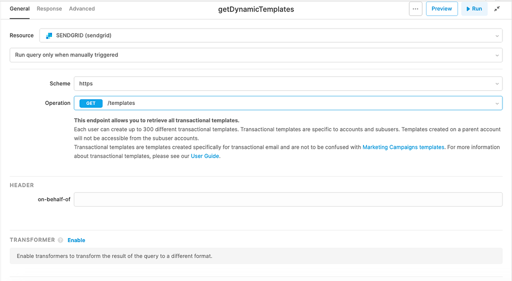 Is there a way to pass path params to a Sendgrid query? - 💬 Queries and ...