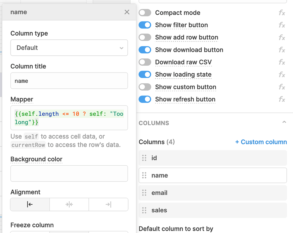 Table Filters Are Not Applied On Mapped Column Value 💬 App Building Retool Forum