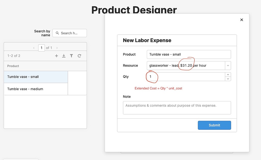 Creating a calculation field using a value retrieved/referenced from the primary key entered in ...