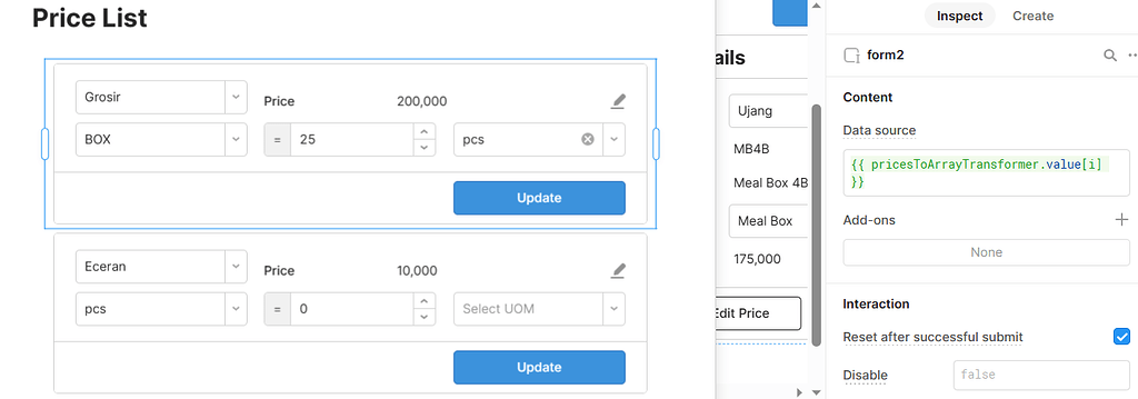 Dealing with form in listview - 💬 App Building - Retool Forum