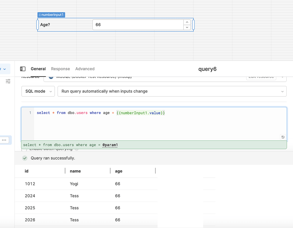 Using Input Field To Populate Sql Query Queries And Resources Retool Forum