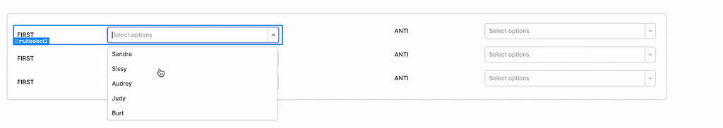 Filter one Multiselect based on another Multiselect in a List View - 🧑‍💻 Retool Tips & Tricks ...
