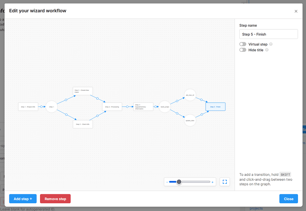 Virtual Steps In Wizard Queries And Resources Retool Forum