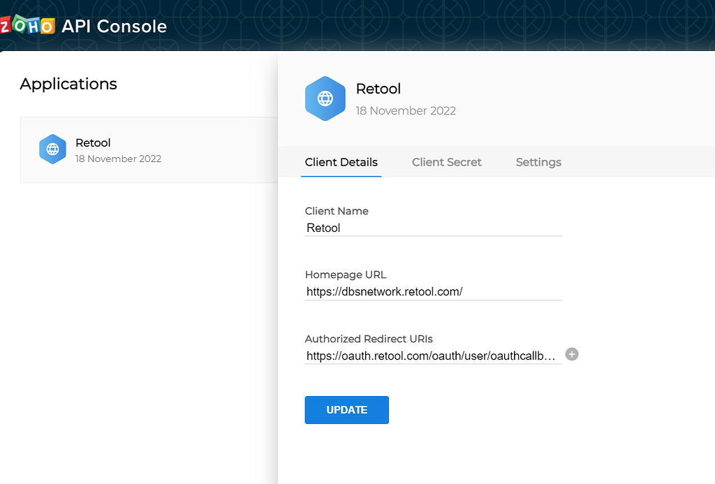How connect to zoho inventory api? - 💬 Queries and Resources - Retool Forum