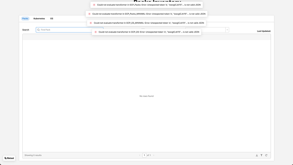 Data Sources Returning Error App Building Retool Forum