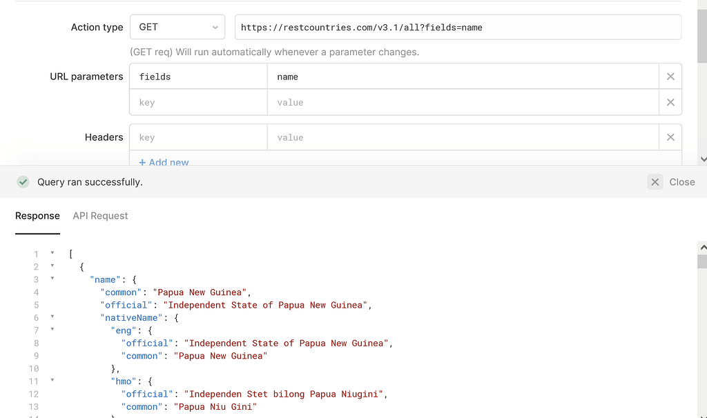 How do i get an array with all the countries? - 💬 Queries and Resources ...