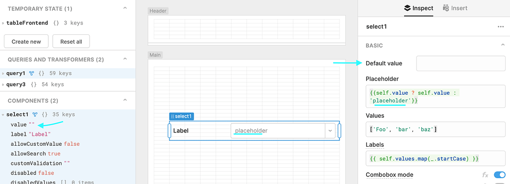 Set default dropdown value from select - Queries and Resources - Retool ...