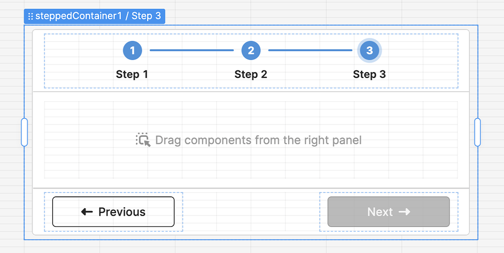 SteppedContainer mapped by an array - 🤝 Discussion - Retool Forum