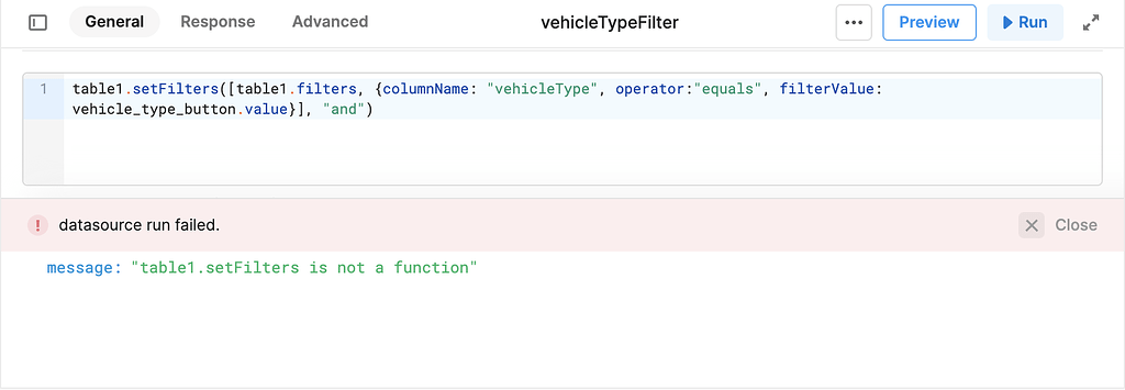Unable to set filters to a table reading from Firestore collection - 💬 ...