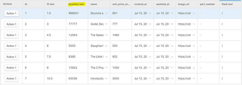 Ranking in tables - 💬 App Building - Retool Forum