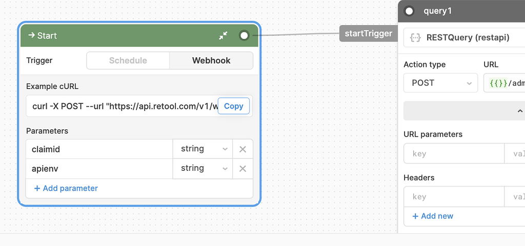 Passing Parameters From Trigger To Subsequent Workflow Steps 💬 Queries And Resources Retool