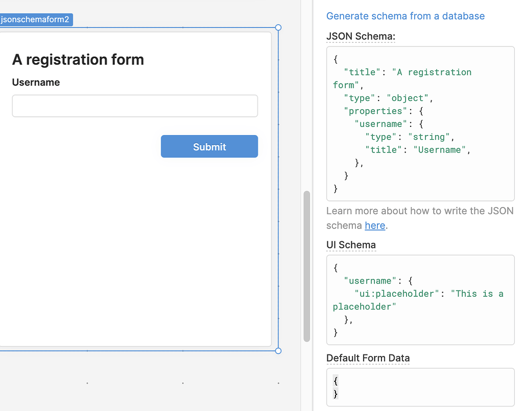 JSON Schema Form Placeholder Property In UiSchema Doesn t Work App 