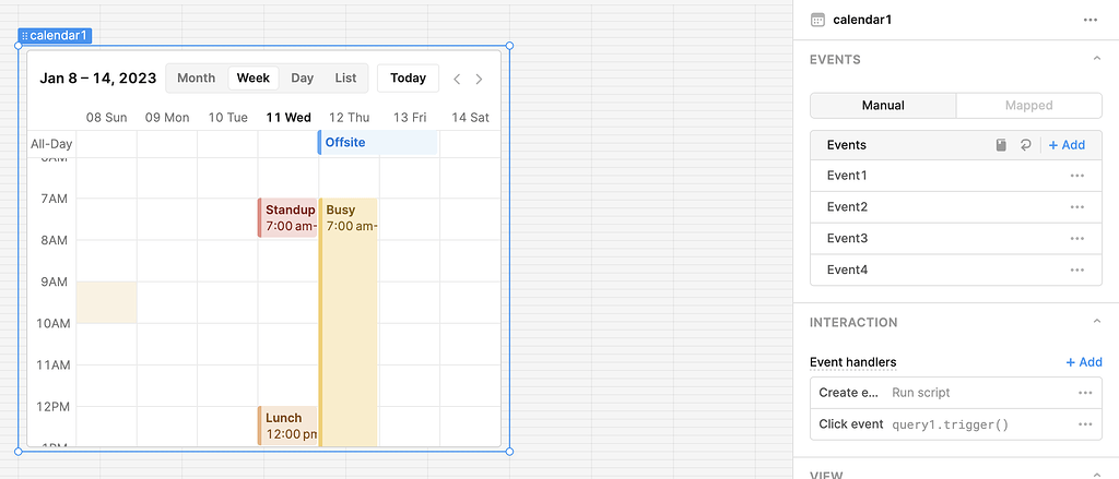 How To Create Event By Selecting A Date On The Calendar 💬 App Building Retool Forum