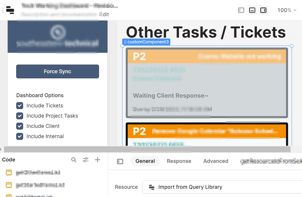 Custom Component only works in Edit Mode, not Preview Mode - 💬 App Building - Retool Forum
