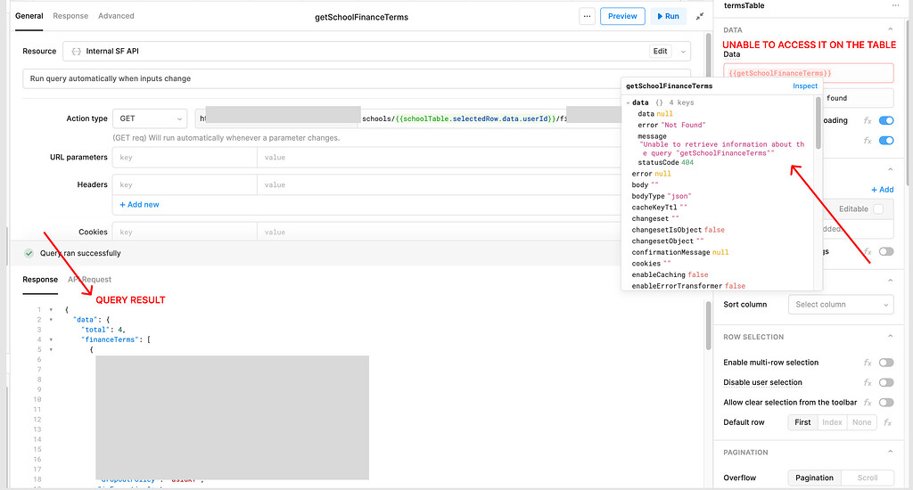 Variable lost value on query request - Queries and Resources - Retool Forum