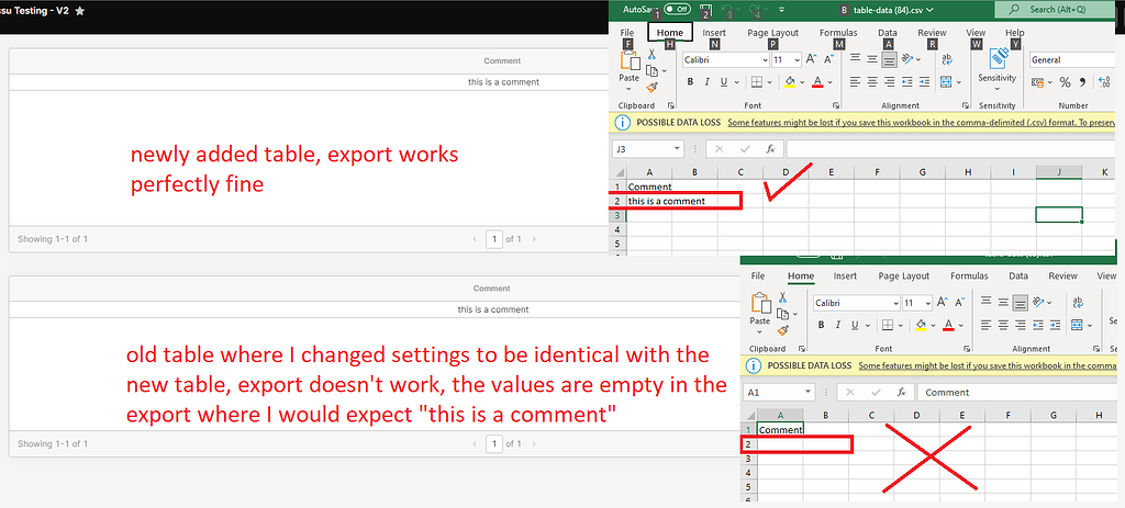 Table Csv Export Not Working Correctly Values Missing π¬ App Building Retool Forum