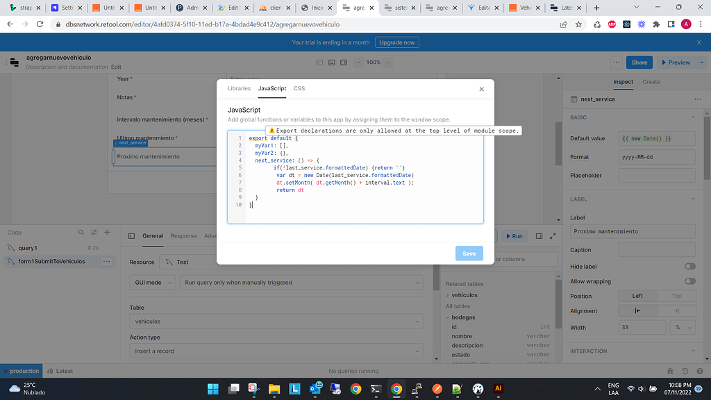Run jsobject in text field - 💬 App Building - Retool Forum