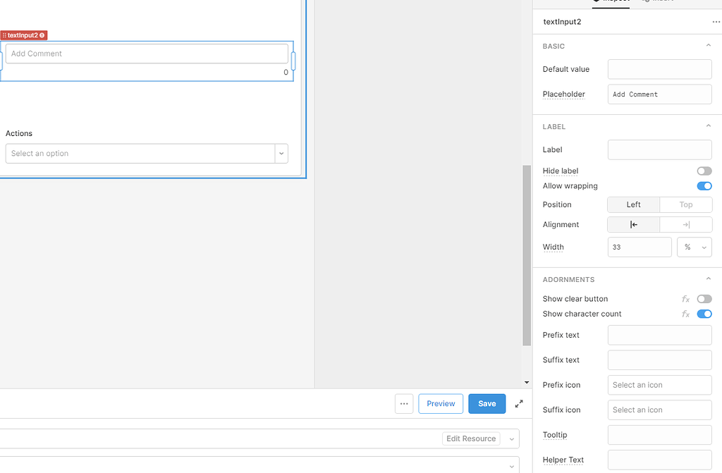 Recombine Text Area and Text Input - 💬 Feature Requests - Retool Forum