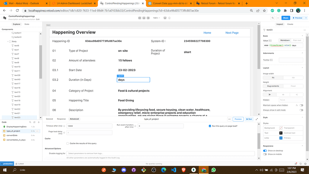 Run Js Query On Page Reload 💬 Queries And Resources Retool Forum