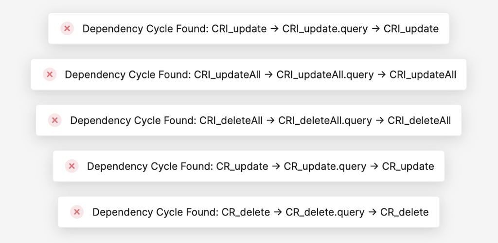 Circular dependency errors 2 - 💬 Queries and Resources - Retool Forum