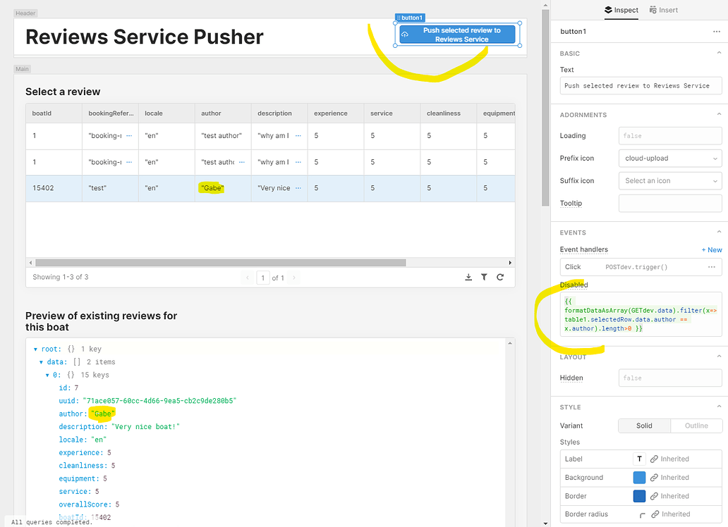 Check If Duplicate Object Already Exists Within Get Before Post Queries And Resources Retool 0548