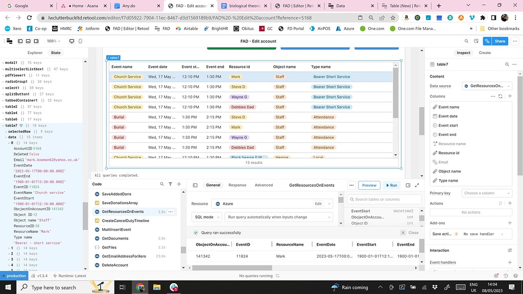 Table Component Missing Columns 💬 App Building Retool Forum