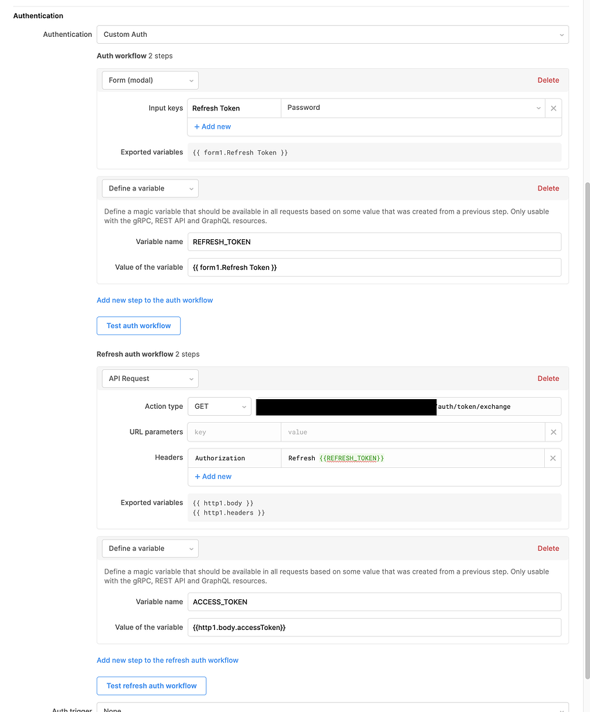 Custom Auth Variable Issues App Building Retool Forum