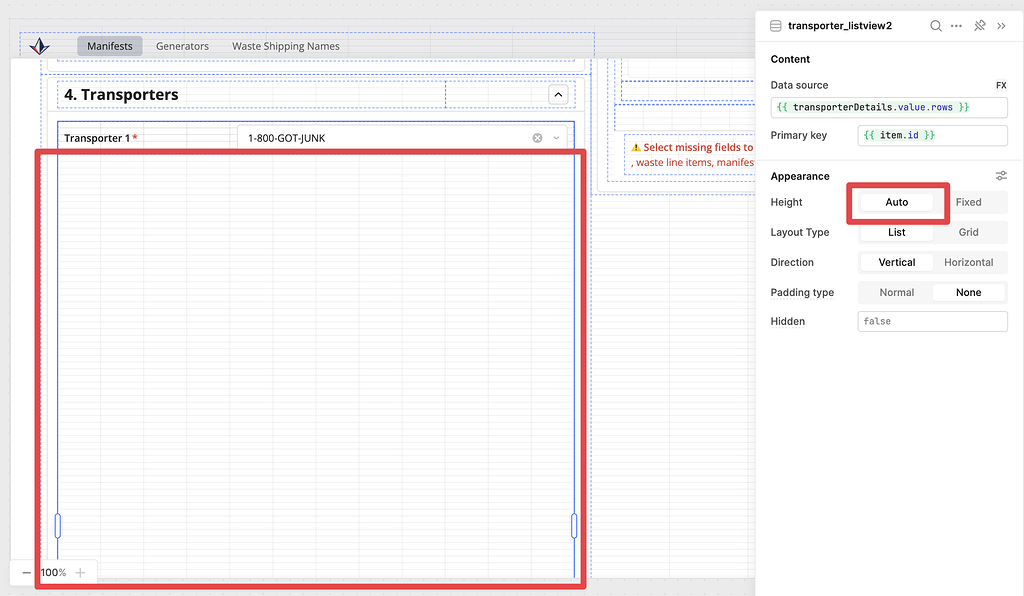New listview auto height not working - App Building - Retool Forum New listview auto height not working - App Building - Retool Forum