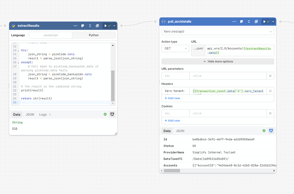 Running Workflow Api Call Backend Environment Vs Individually Results In Object Object 💬