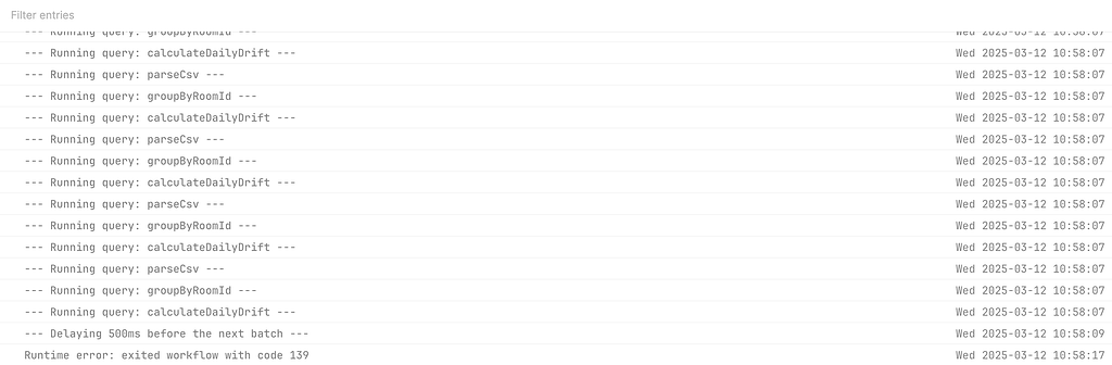 Runtime Error Exited Workflow With Code 139 💬 Workflows Retool Forum