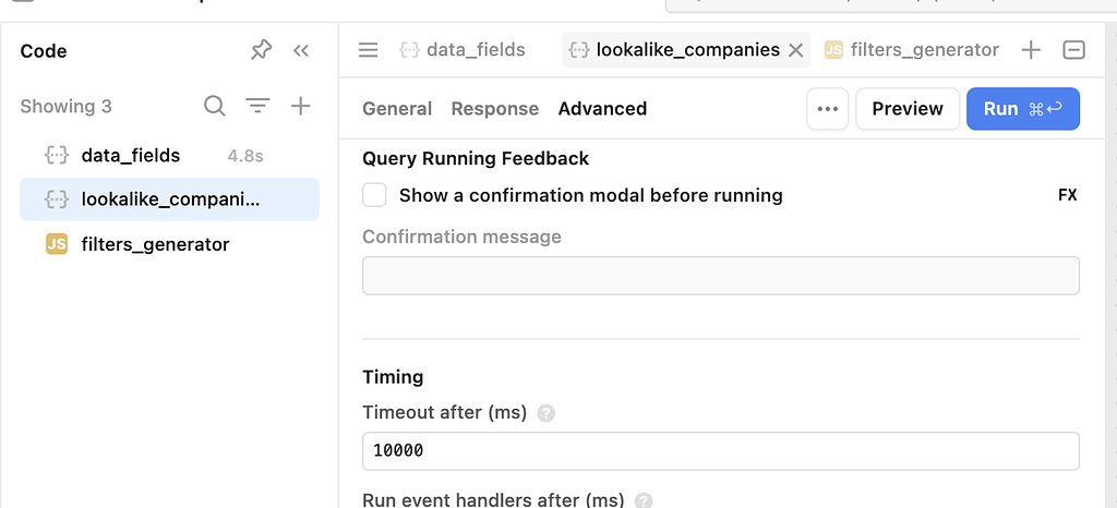 Require Confirmation Before Running Option Missing From Query App Building Retool Forum