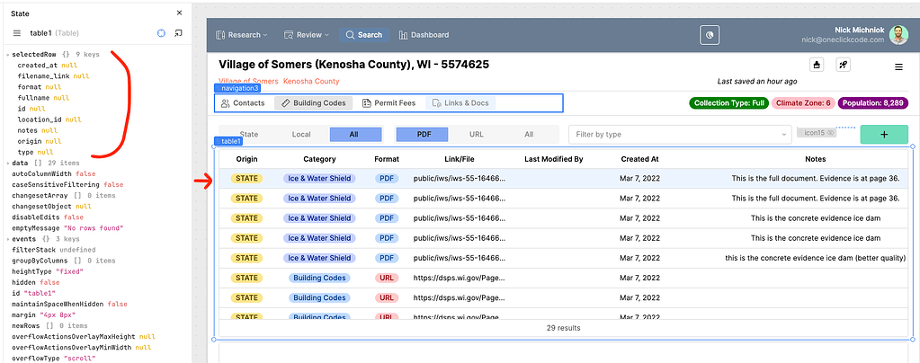 Row data not being set to the selectedRow key in table - 💬 App Building - Retool Forum