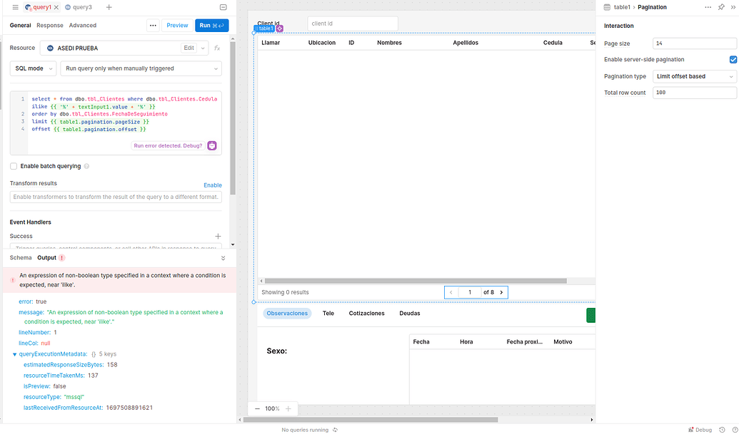 Sql With A Table With 100000 Records Slow Query 💬 Queries And Resources Retool Forum 