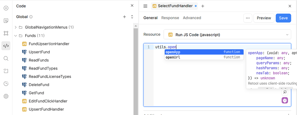 Is utils.openPage Not Available in JS Queries? - 💬 Queries and Resources - Retool Forum