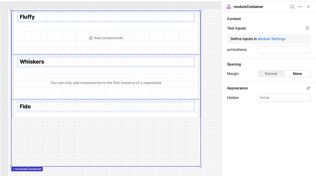 Module container expand content to fit - 💬 Queries and Resources - Retool Forum