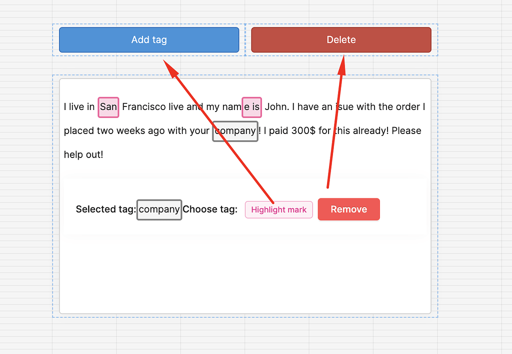 How to custom event Annotated text - 💬 App Building - Retool Forum