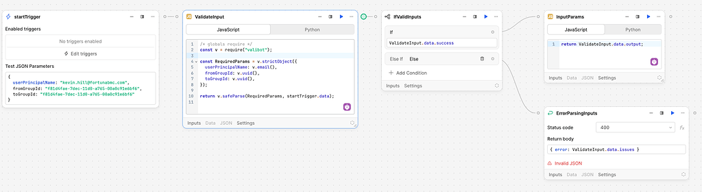 Validate Workflow `startTrigger` Data - 🤝 Community Show & Tell - Retool Forum