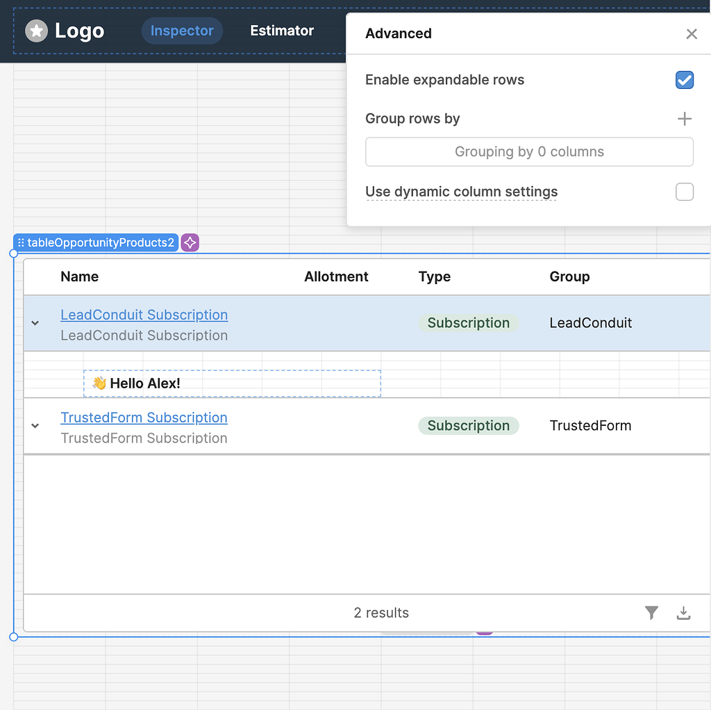 Table Expandable Rows 💬 App Building Retool Forum