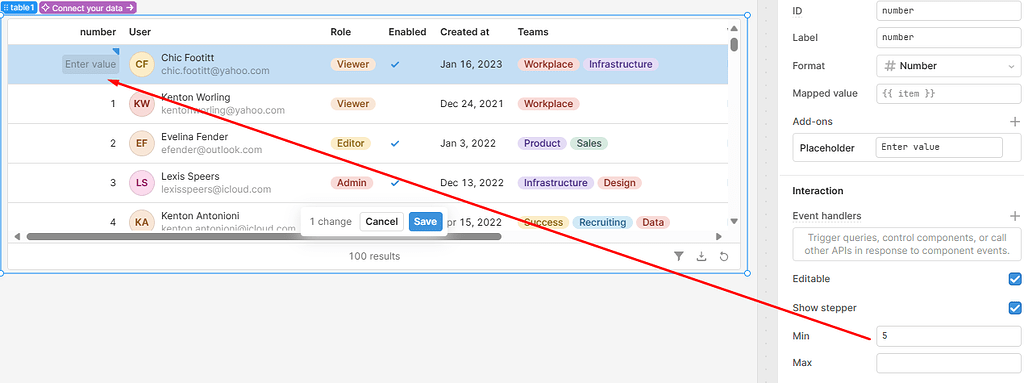 New Table Editable Fields are not validating - 💬 App Building - Retool Forum