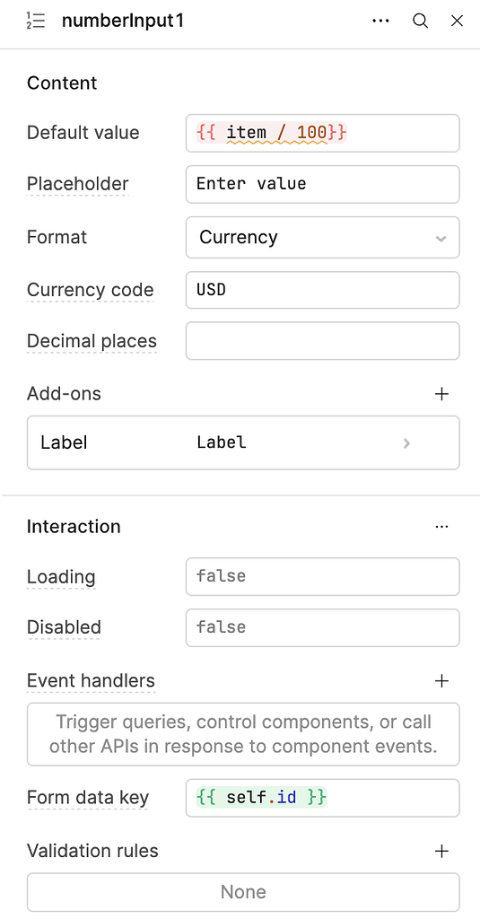 How to format number input value - 💬 App Building - Retool Forum